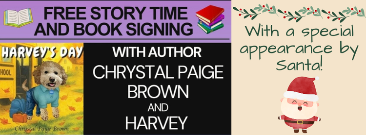 Story Time & Book Signing with Local Author Chrystal Paige Brown ...