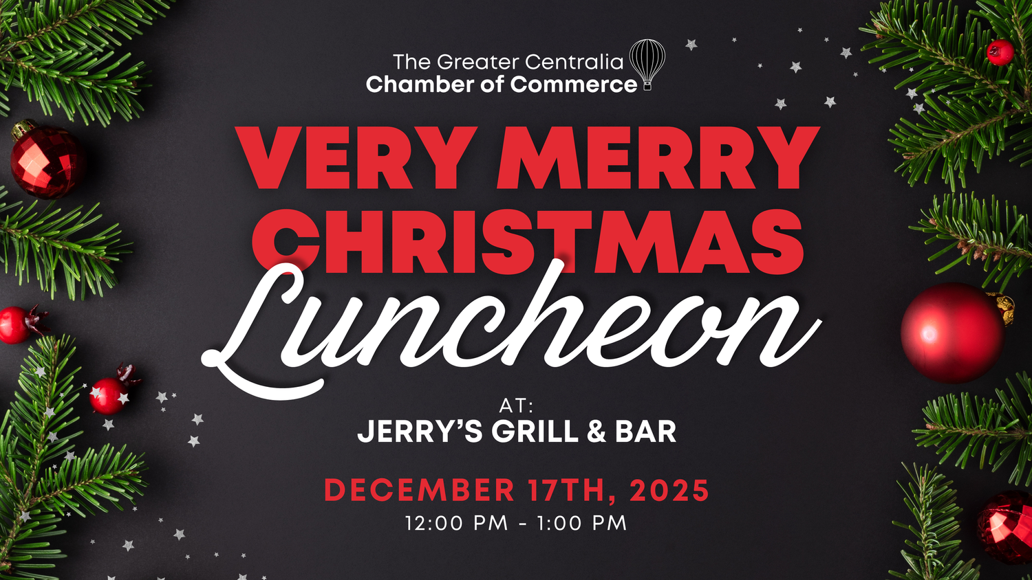 Very Merry Christmas Chamber Member Lunch at Jerry's Grill & Bar — The ...