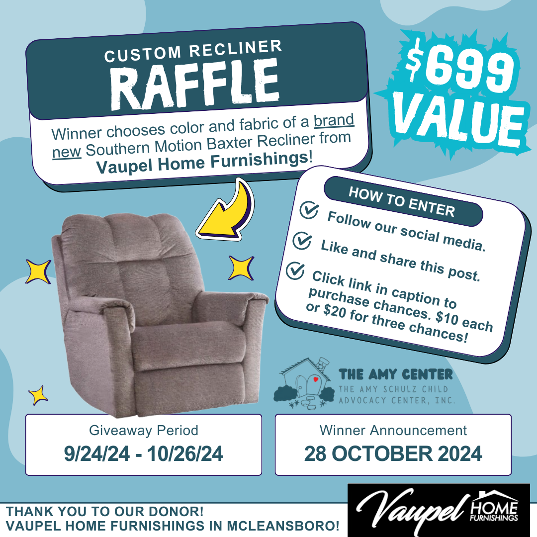 Amy Center Recliner Raffle — The Greater Centralia Chamber of Commerce