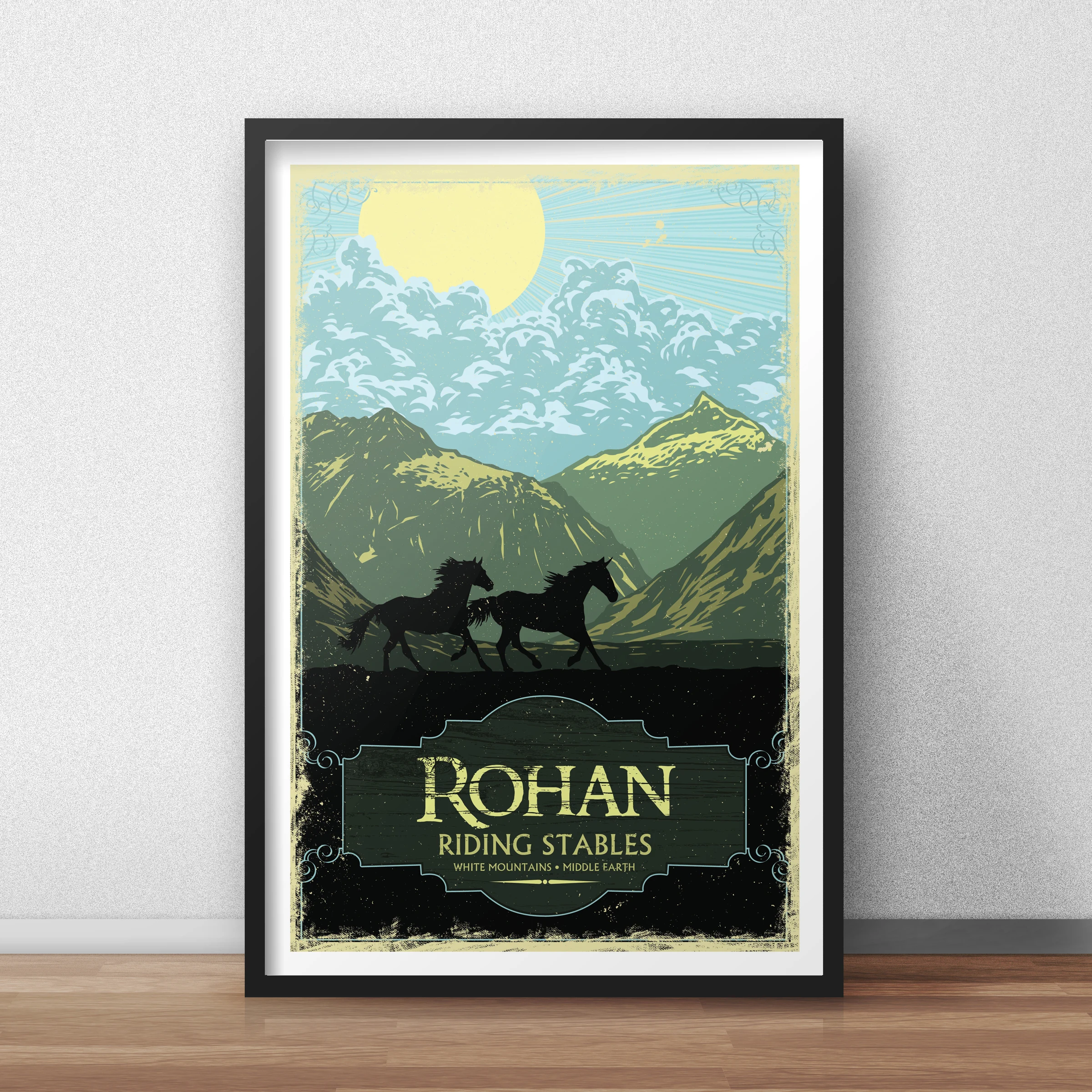 White Mountains Middle Earth