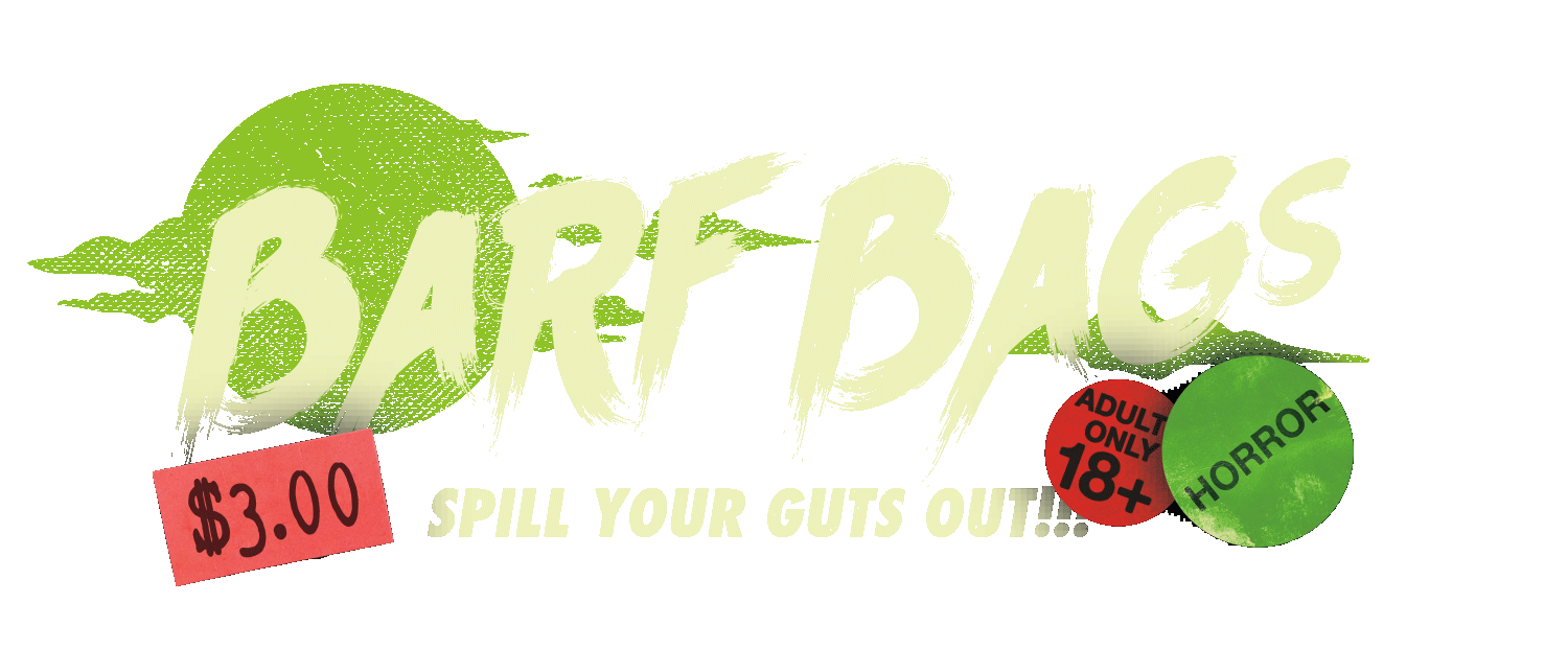 Horror-Themed Barf Bags | Retro & Collectible Gag Gifts | mpeppler.com ...