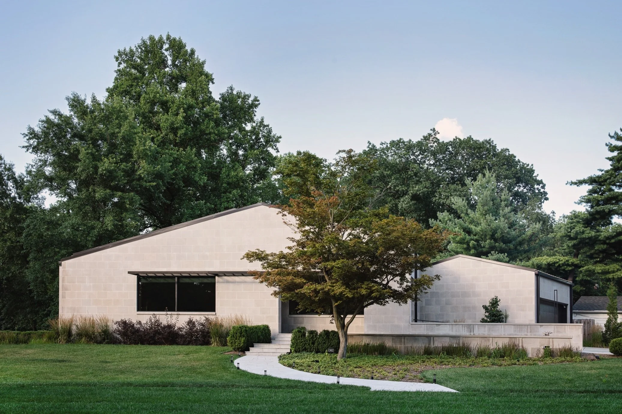 Reimagining Tradition: Step into A Modern, Monochromatic Indiana ...