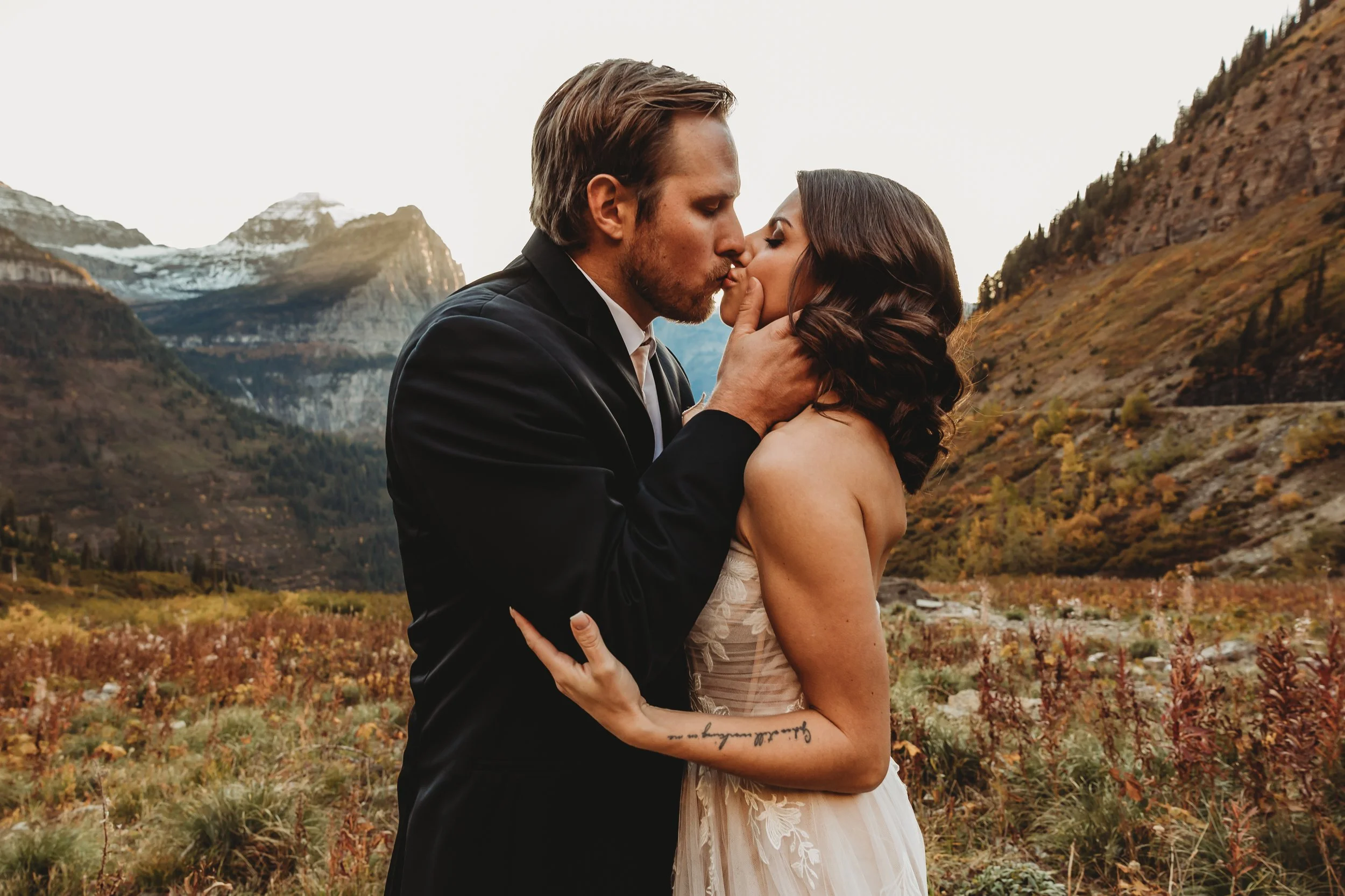 Elope in Glacier National Park: Capture Your Love Story with Amber ...