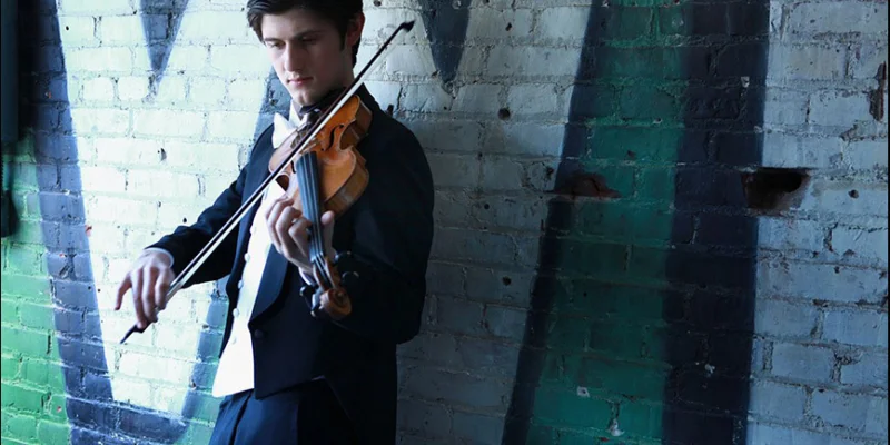 Male Violinist Nigel
