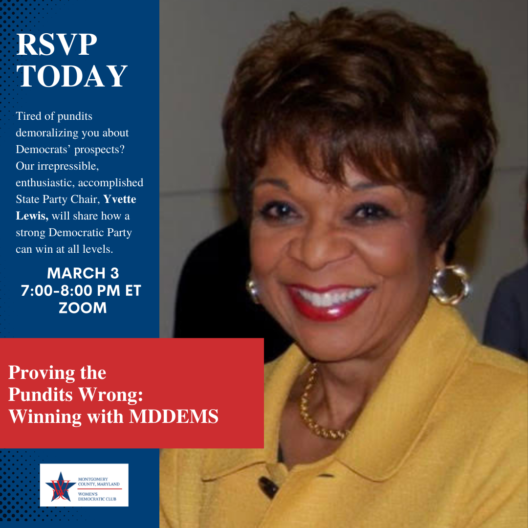 Montgomery County, MD Women's Democratic Club