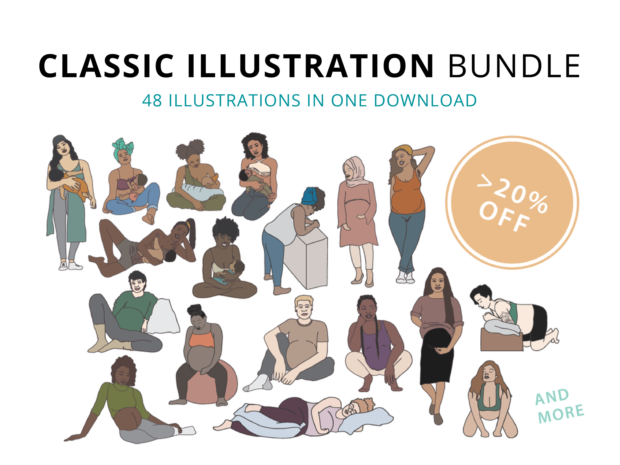 Illustrations — The Educated Birth