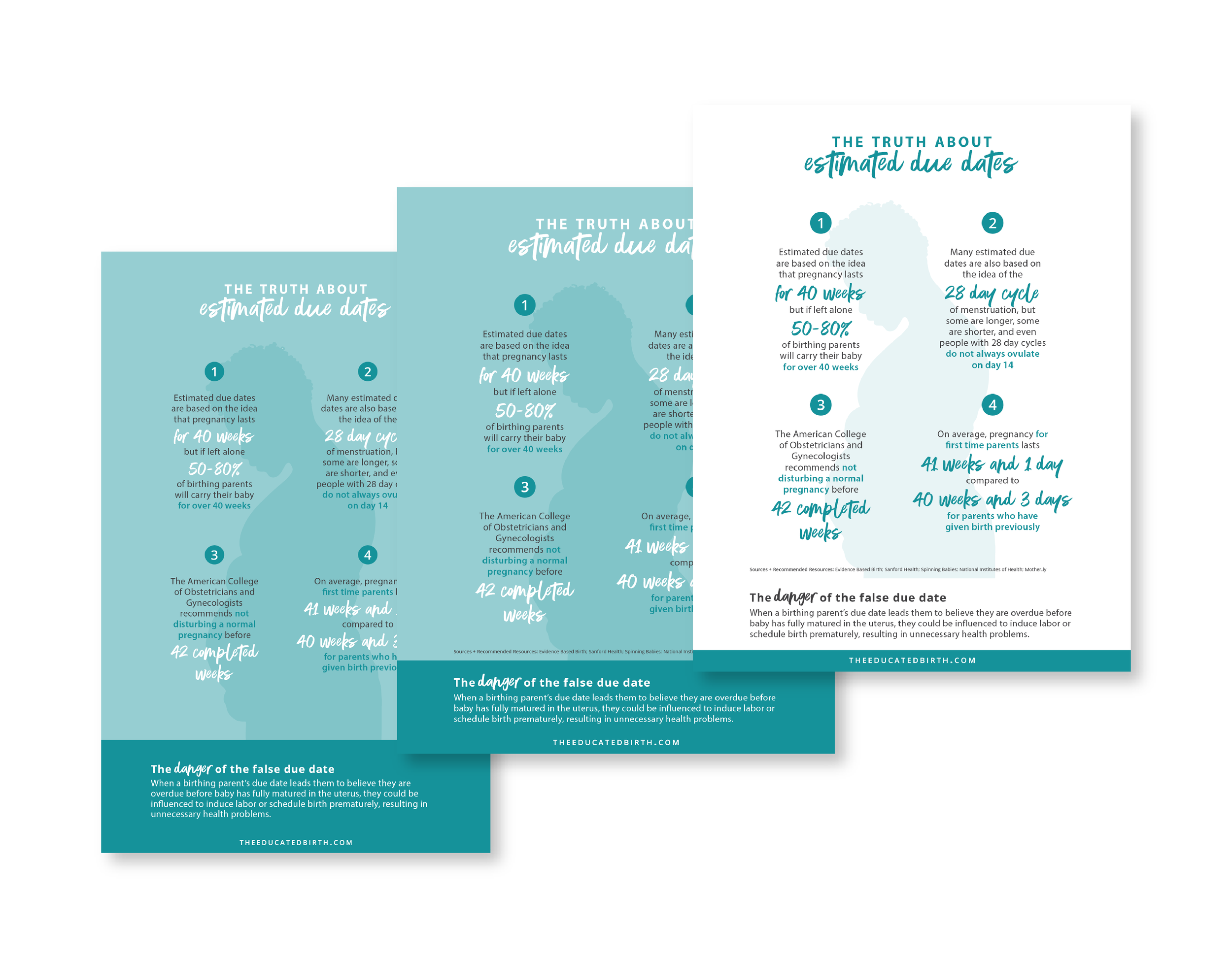 Infographics — The Educated Birth