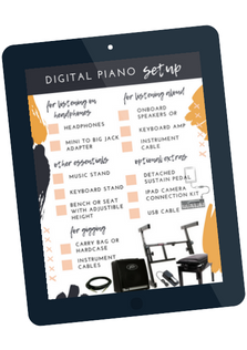 How To Set Up Your Digital Piano or Keyboard.