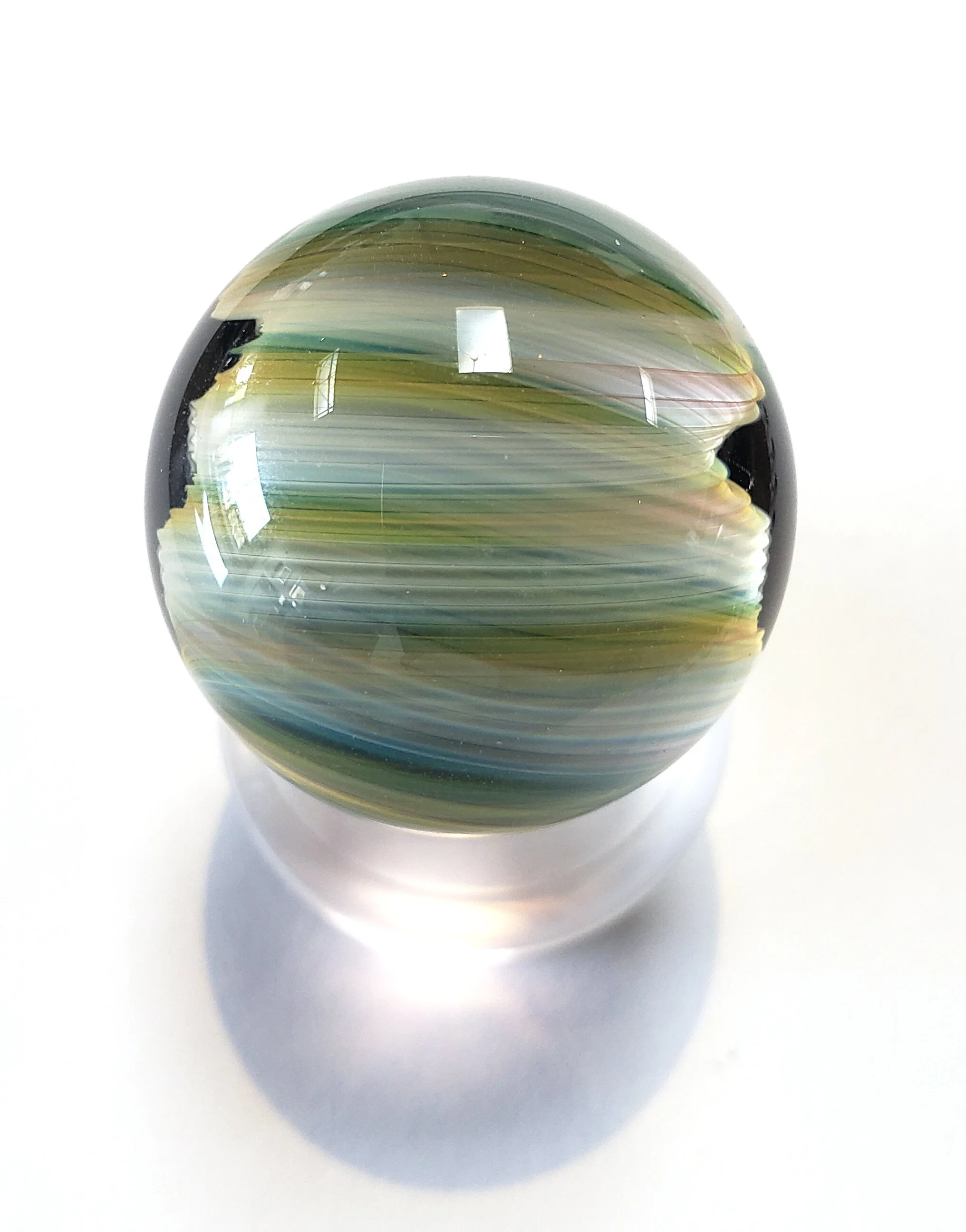 Jonathan Bowers: Fumed Spiral — Palette Contemporary Art and Craft