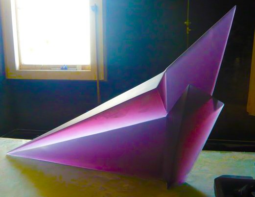 Emma Camden: Purple Flyer — Palette Contemporary Art and Craft