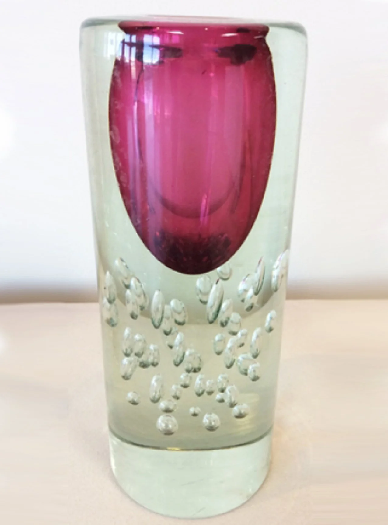 Jaroslav Svoboda: Mid-Century Big Pink Bubble Vase — Palette ...