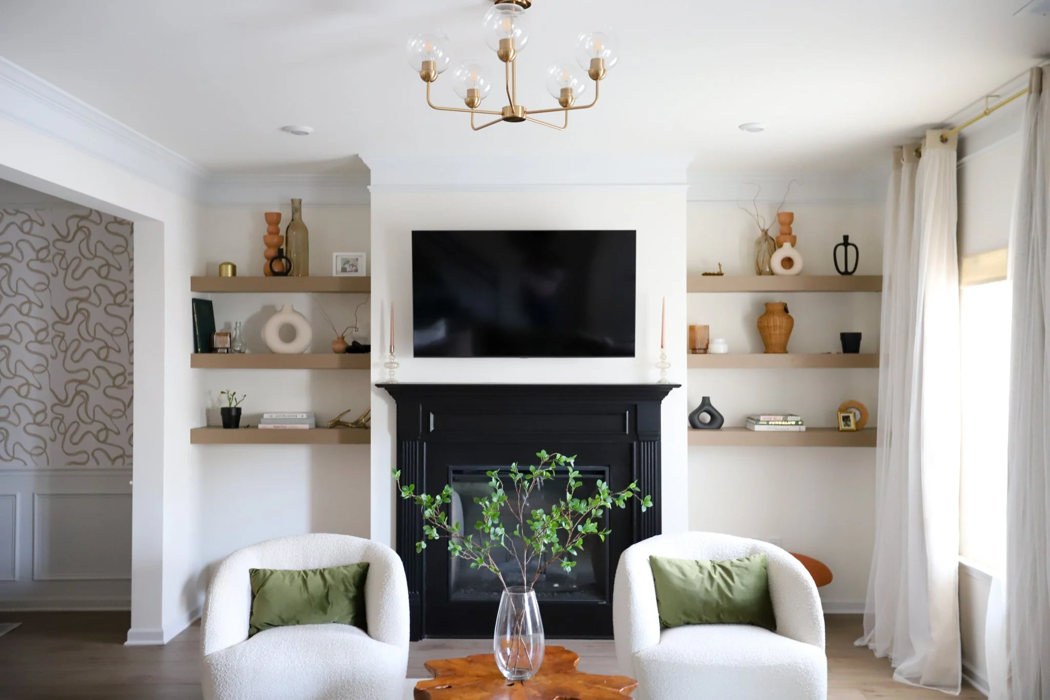 Traditional Meets Modern Living Room | Baci Living Room