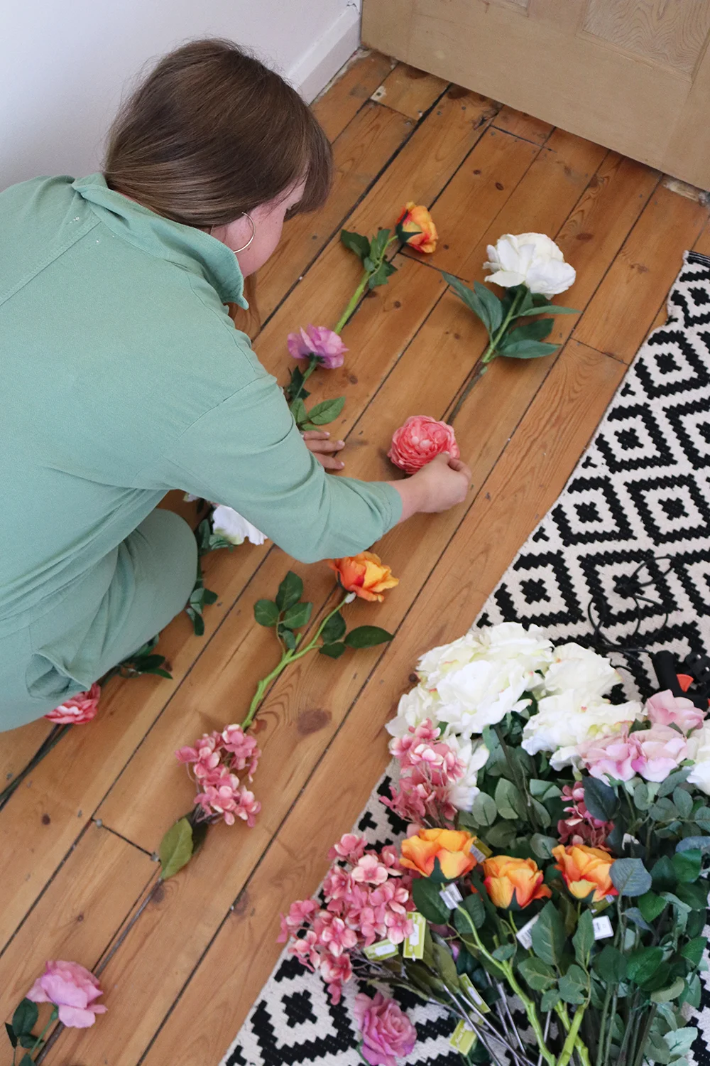 DIY Flower Wall with Hobbycraft — Charlotte Jacklin