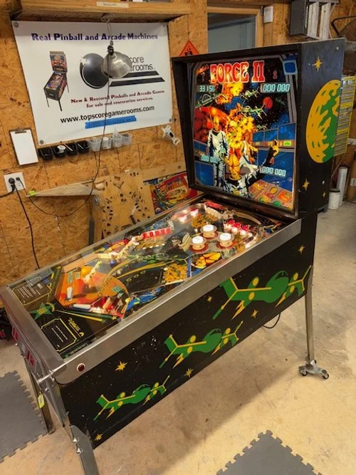 Gottlieb Force II Pinball — Top Score Gamerooms