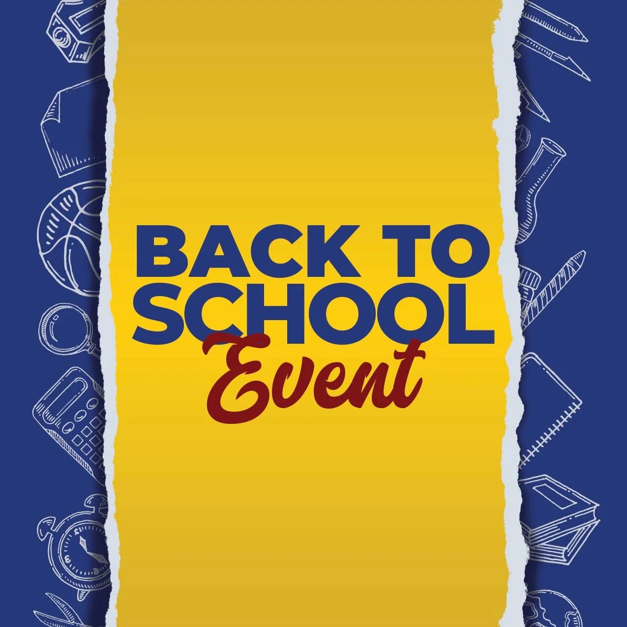 Back to School Event - choose to come from 9:00am-11:00am OR 4:00pm-6 ...