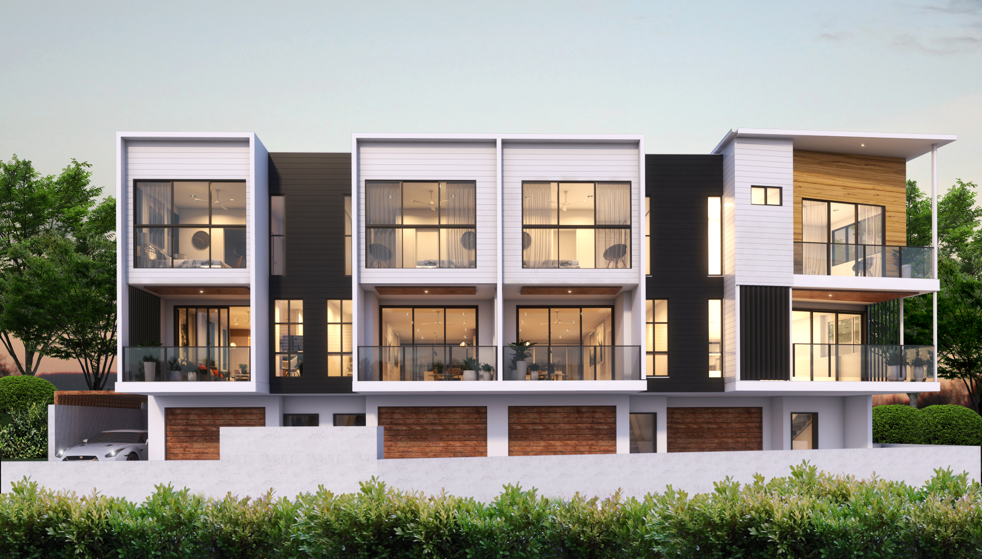 3D Townhouse Rendering Services in Australia