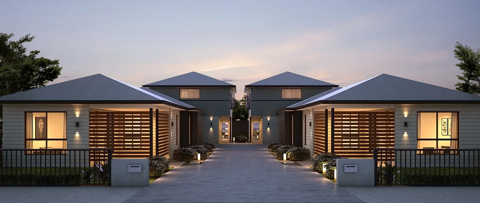 3D Townhouse Rendering Services in Australia