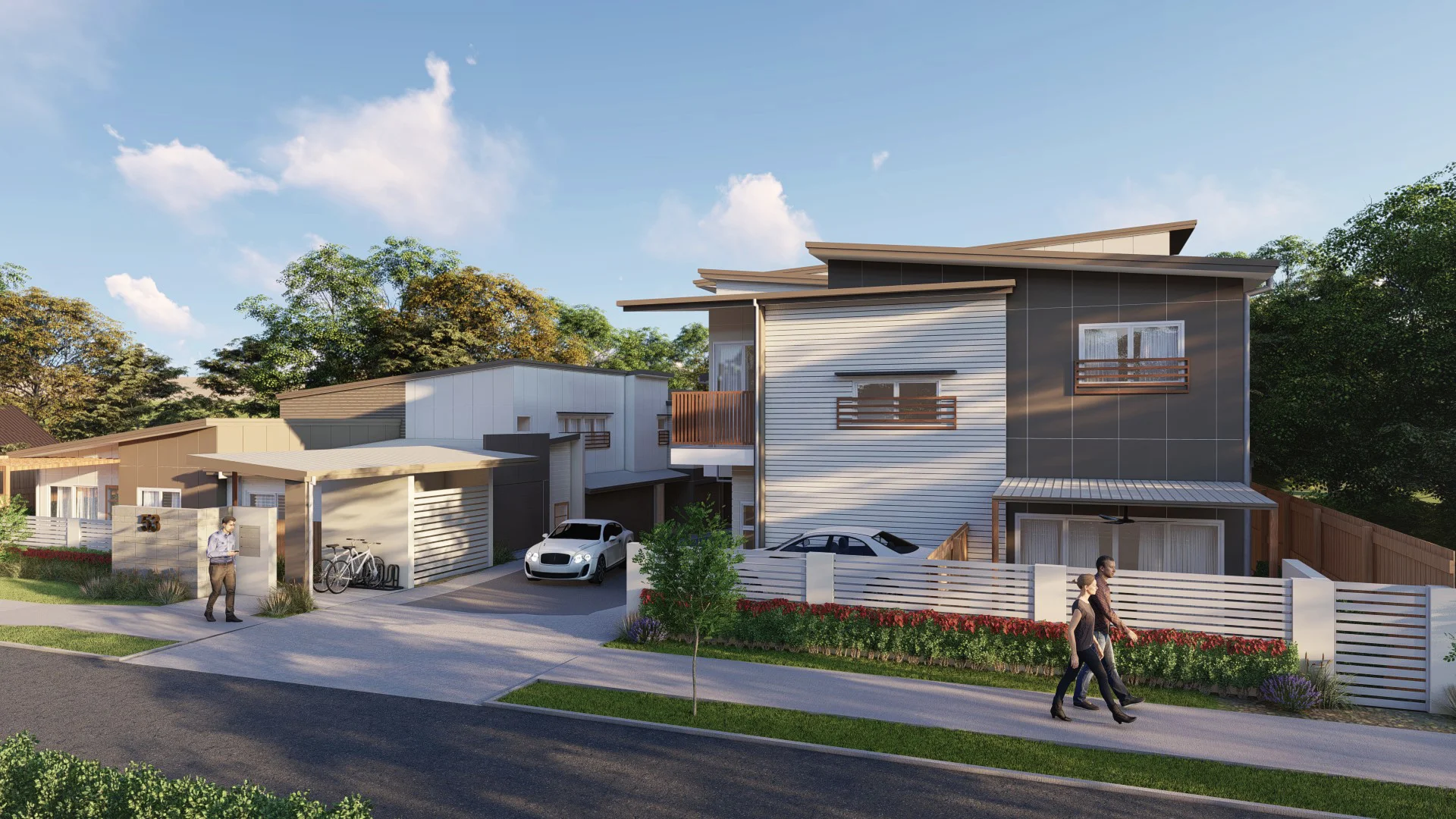 3D Townhouse Rendering Services in Australia