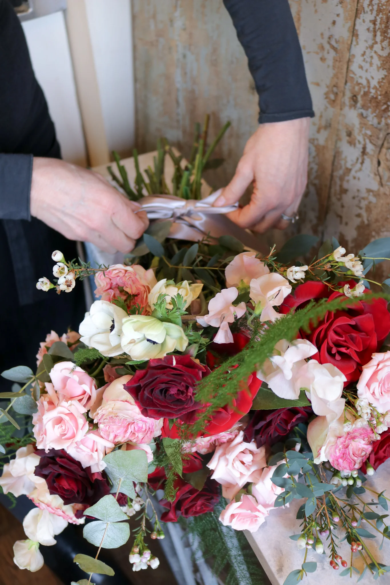 How to Create a Hand-Tied Bouquet