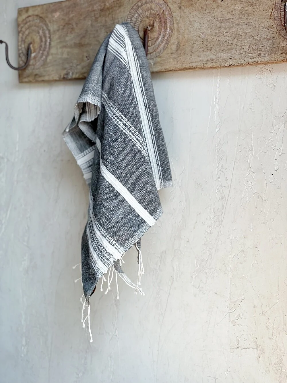 kitchen linens farmhouse Linen fabric tea towel spring textile home ...