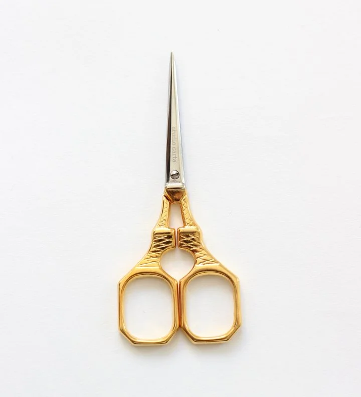 Paris Eiffel Tower Scissors - Stainless Steel and 24-Karat Gold | by ...