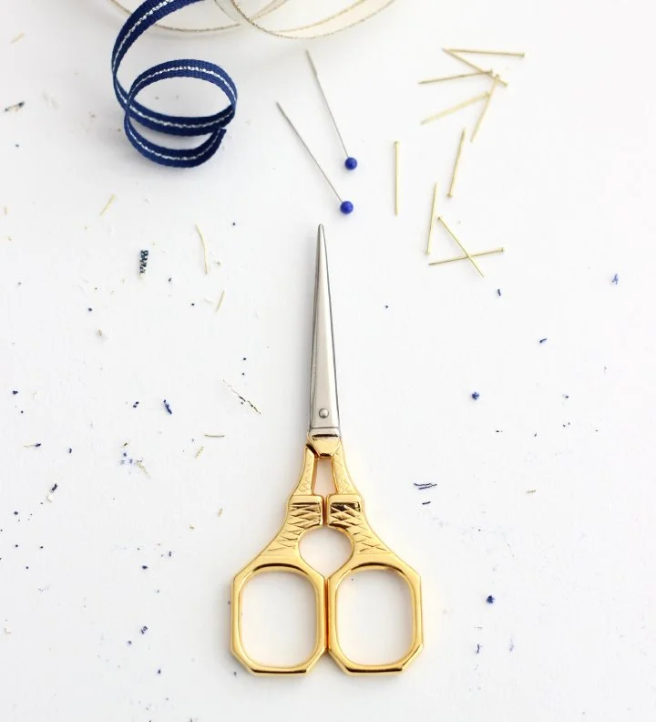 Paris Eiffel Tower Scissors - Stainless Steel and 24-Karat Gold | by ...