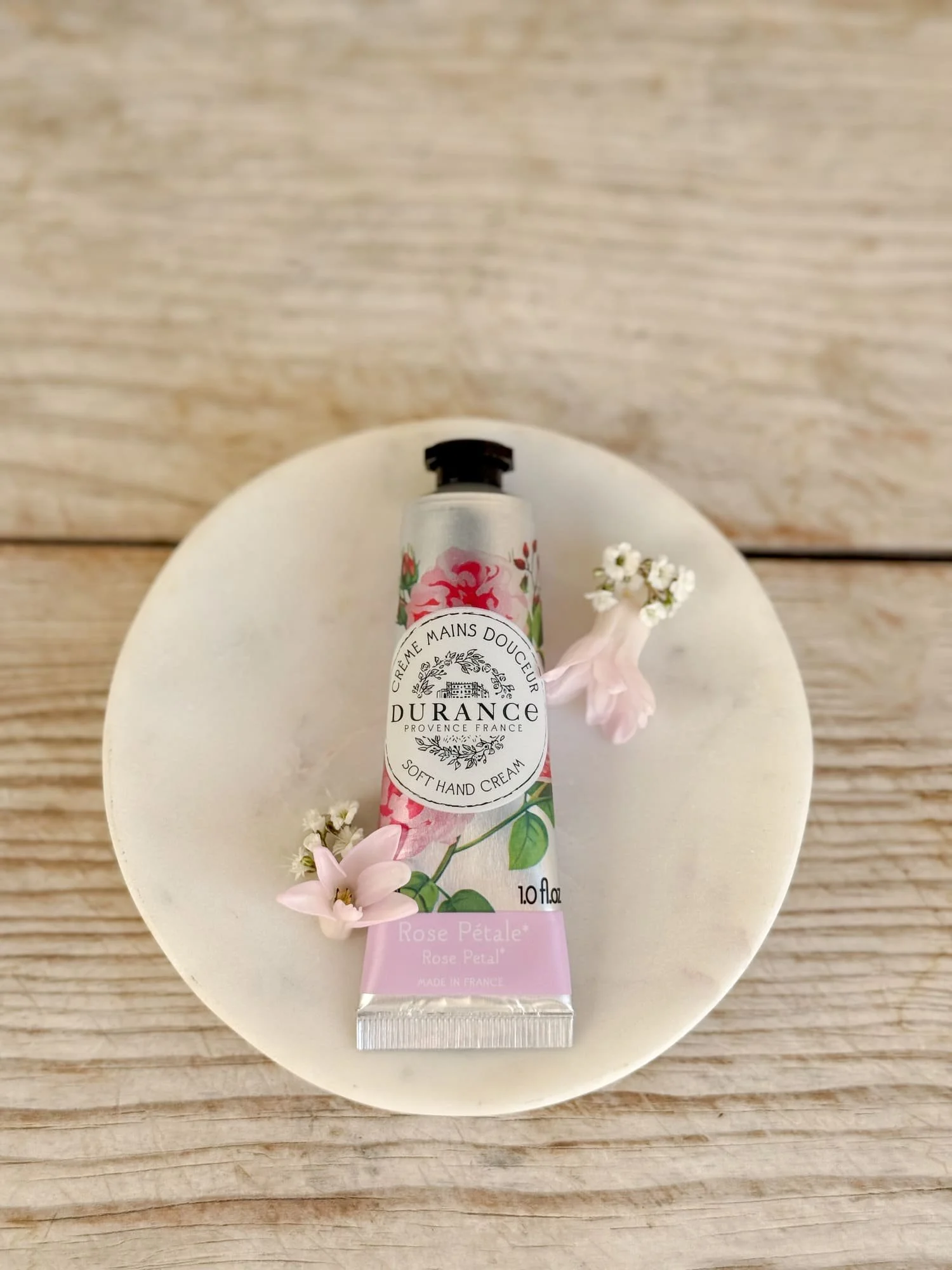 Durance Rose Petal Soft Hand Cream | Made in Provence