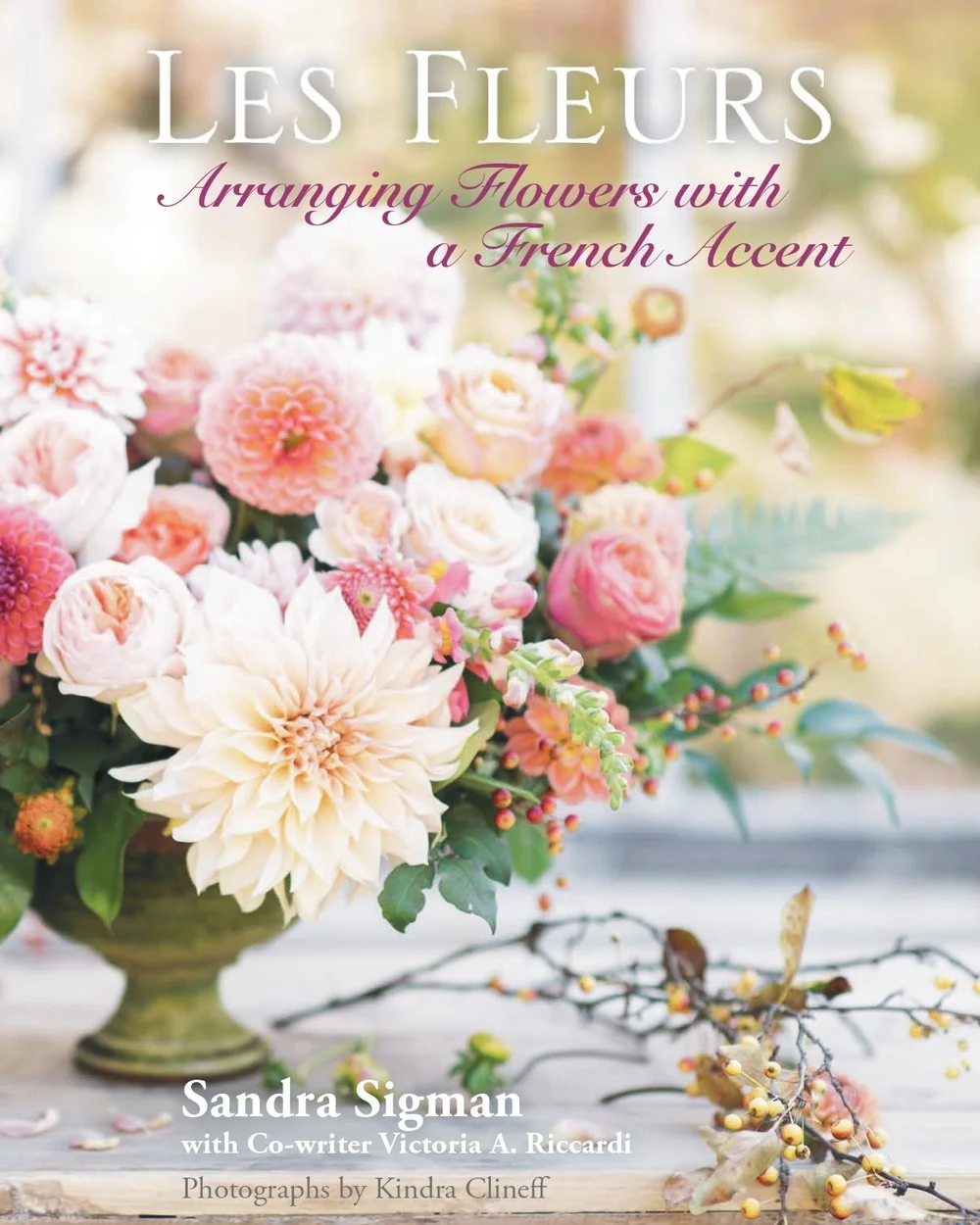 Creating the Book Cover for French Blooms - By Sandra Sigman