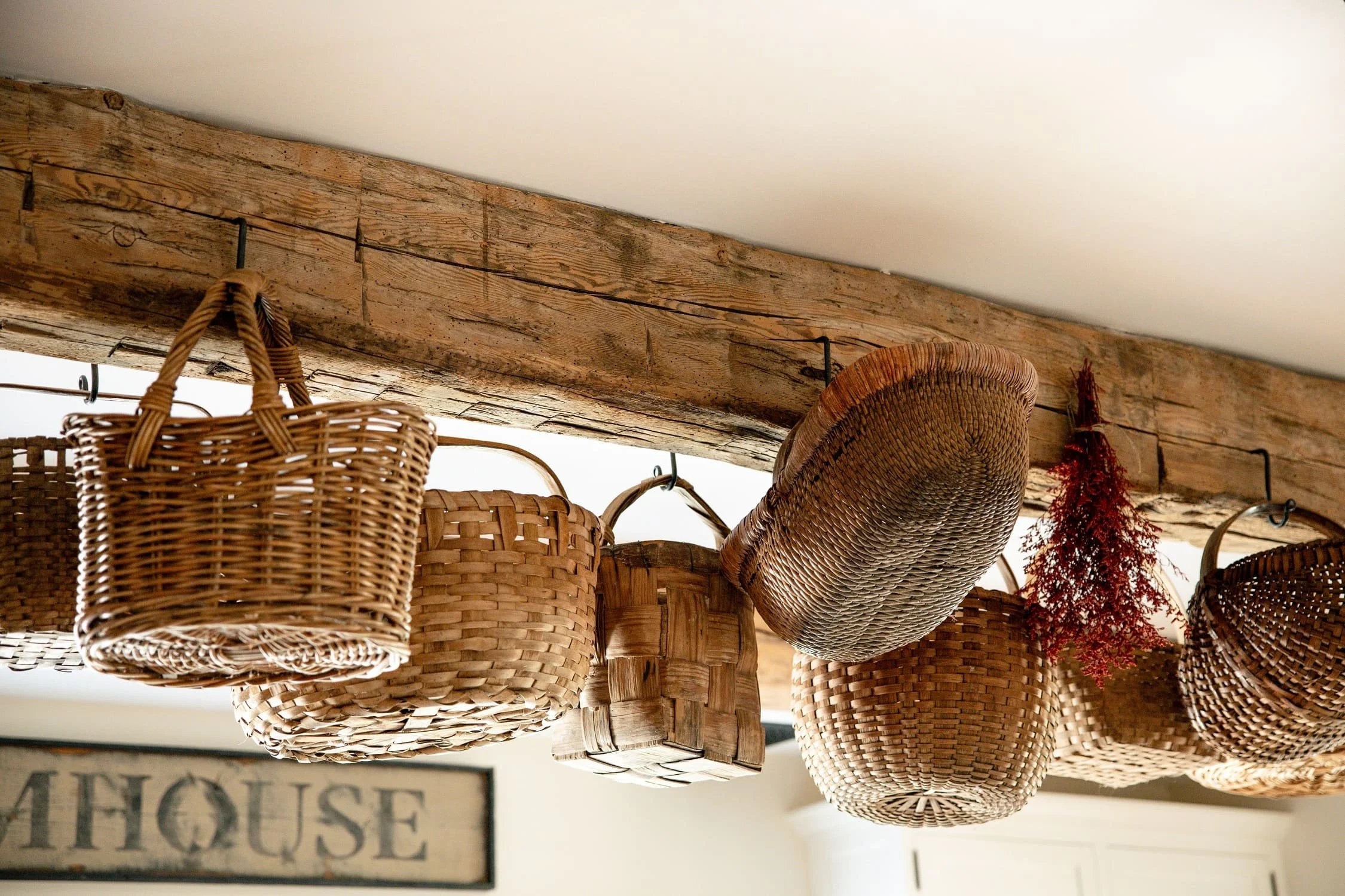 Types Of Antique Baskets Vintage Antique Chinese Grain Basket