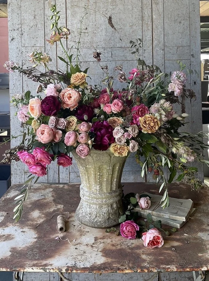 Creating the Book Cover for French Blooms - By Sandra Sigman