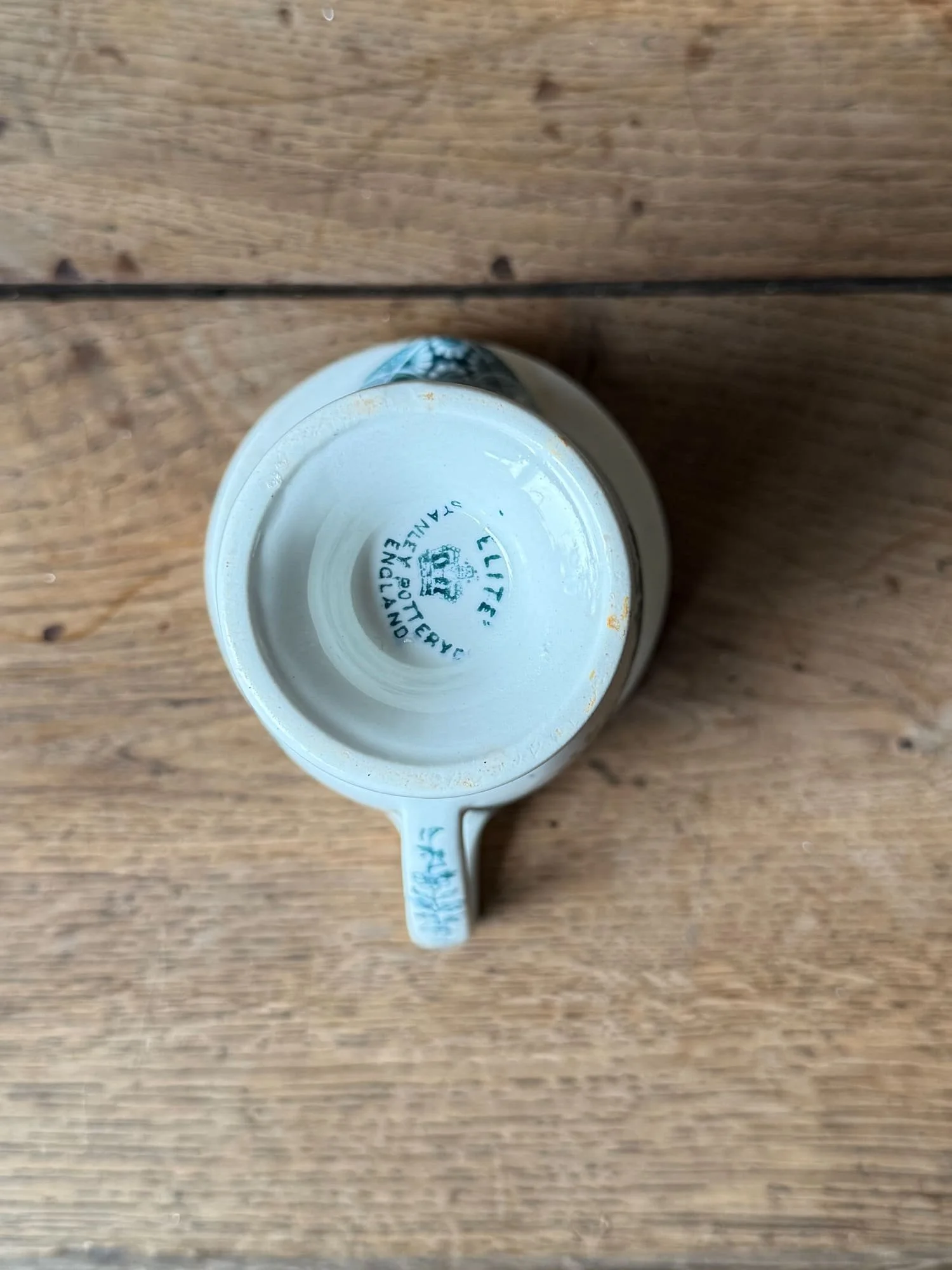 Antique English Blue and White Transferware Ironstone Serving Bowl and ...