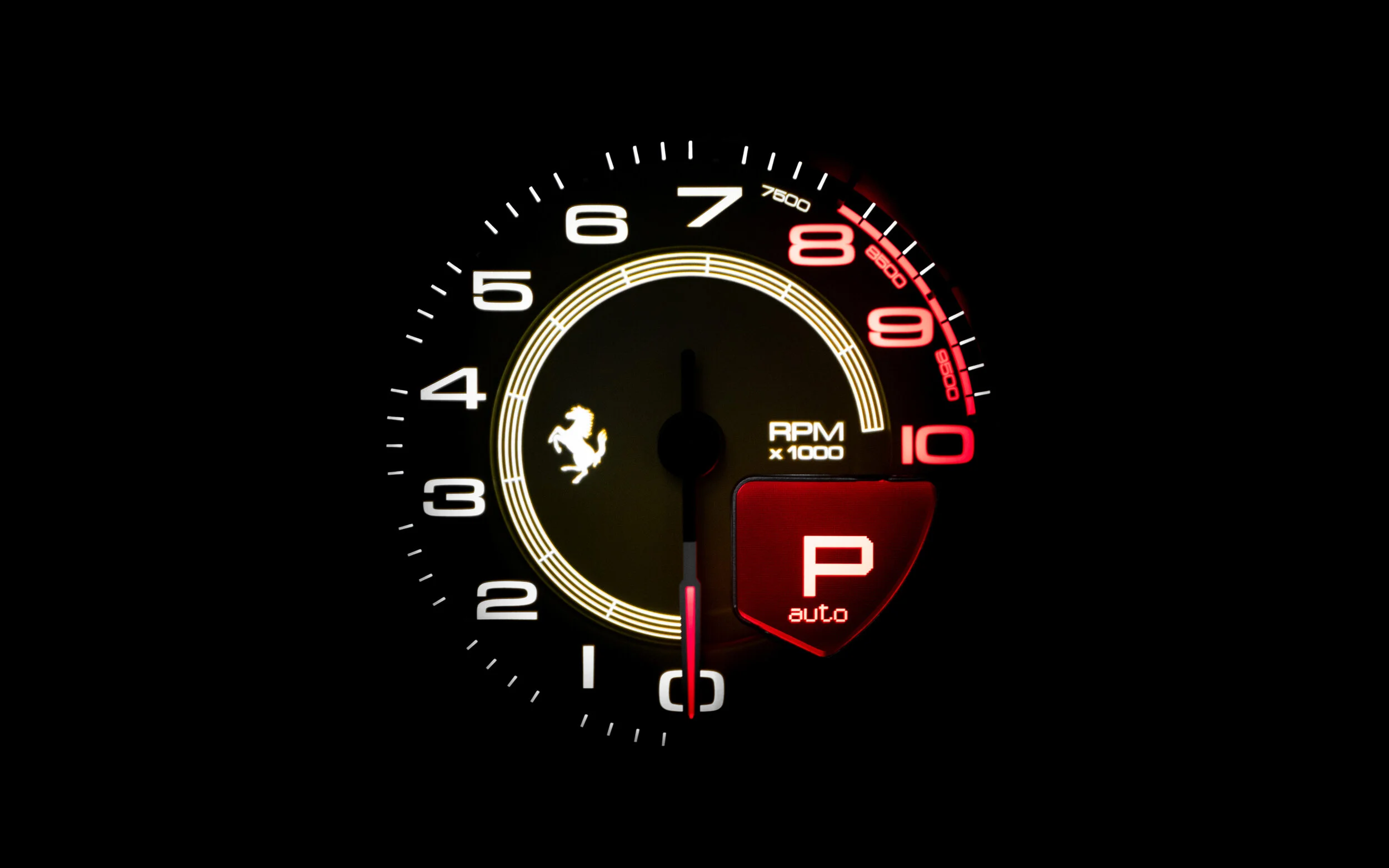 Ferrari Speedometer Wallpaper