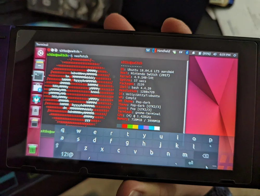 Linux on My Nintendo Switch — Alex Seibz' Site