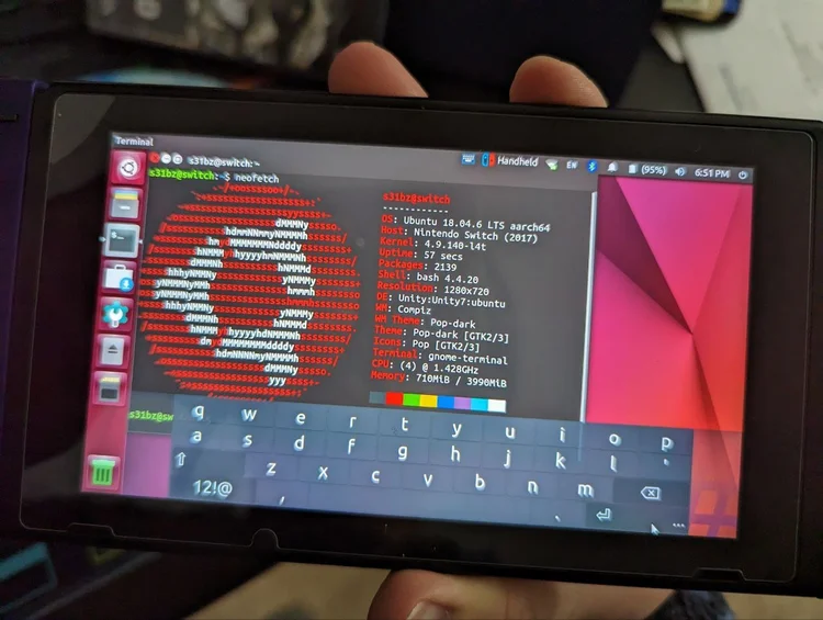 Linux on My Nintendo Switch — Alex Seibz' Site