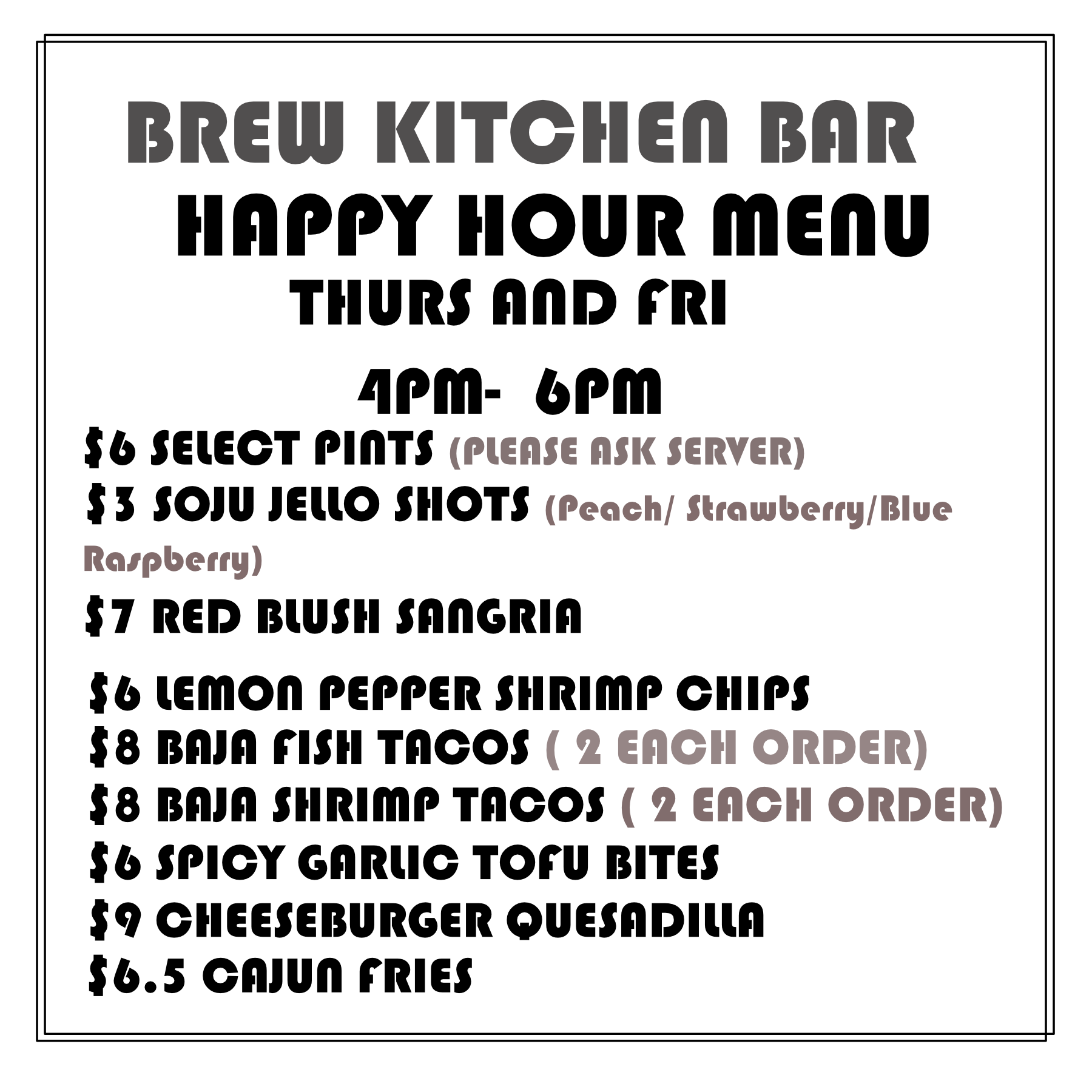 Brew Kitchen Bar