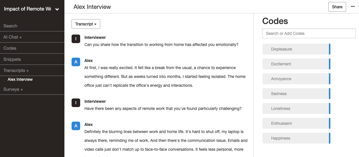 How to Do Emotion Coding in Qualitative Research — Delve