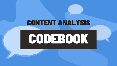 Codebooks in Qualitative Content Analysis — Delve