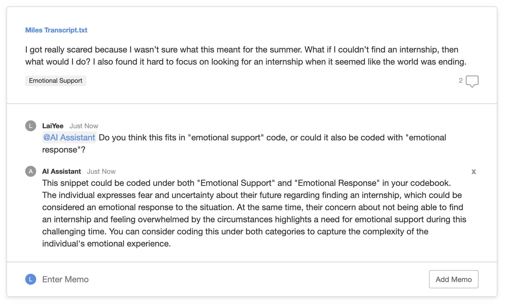 Coding Software — Delve