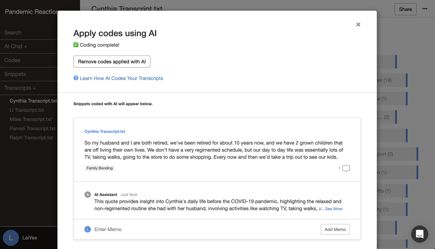 Qualitative Data Analysis Software | Delve