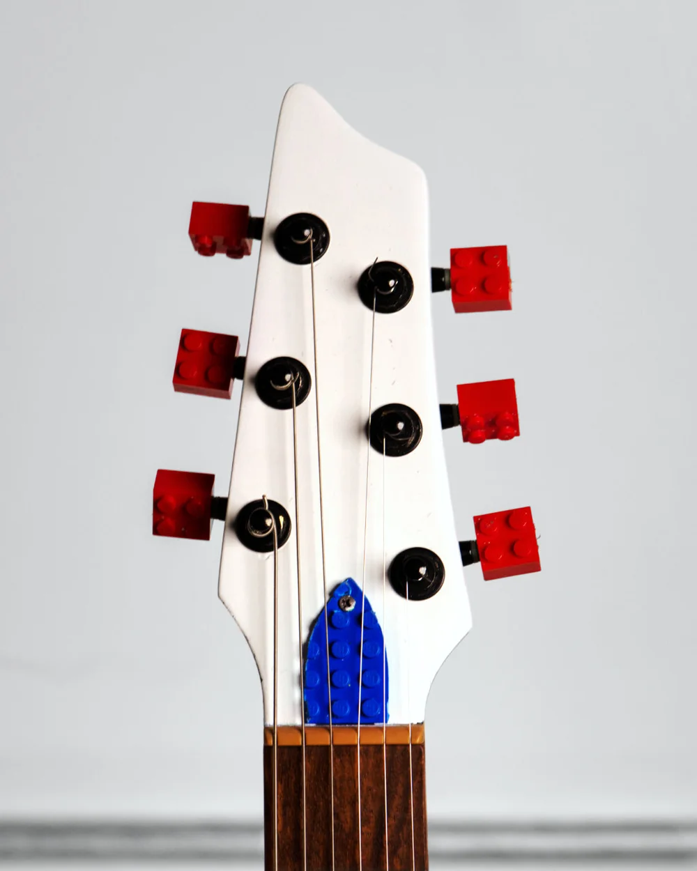 Lego Guitar aka the LEGOcaster - A guitar made from LEGOs and Epoxy ...