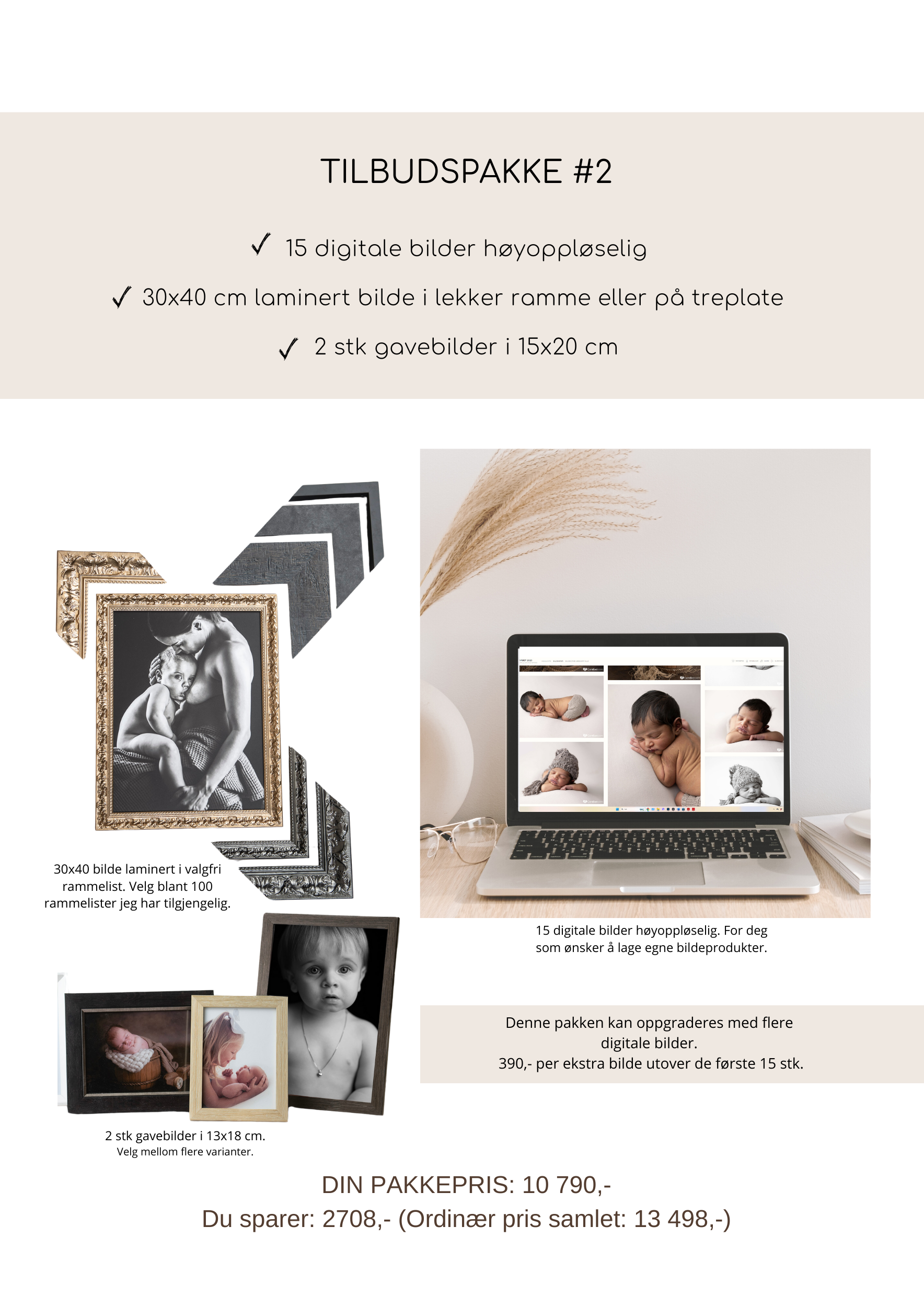 Fotograf med fokus på gravid, nyfødt, barn, familier & bryllup.
