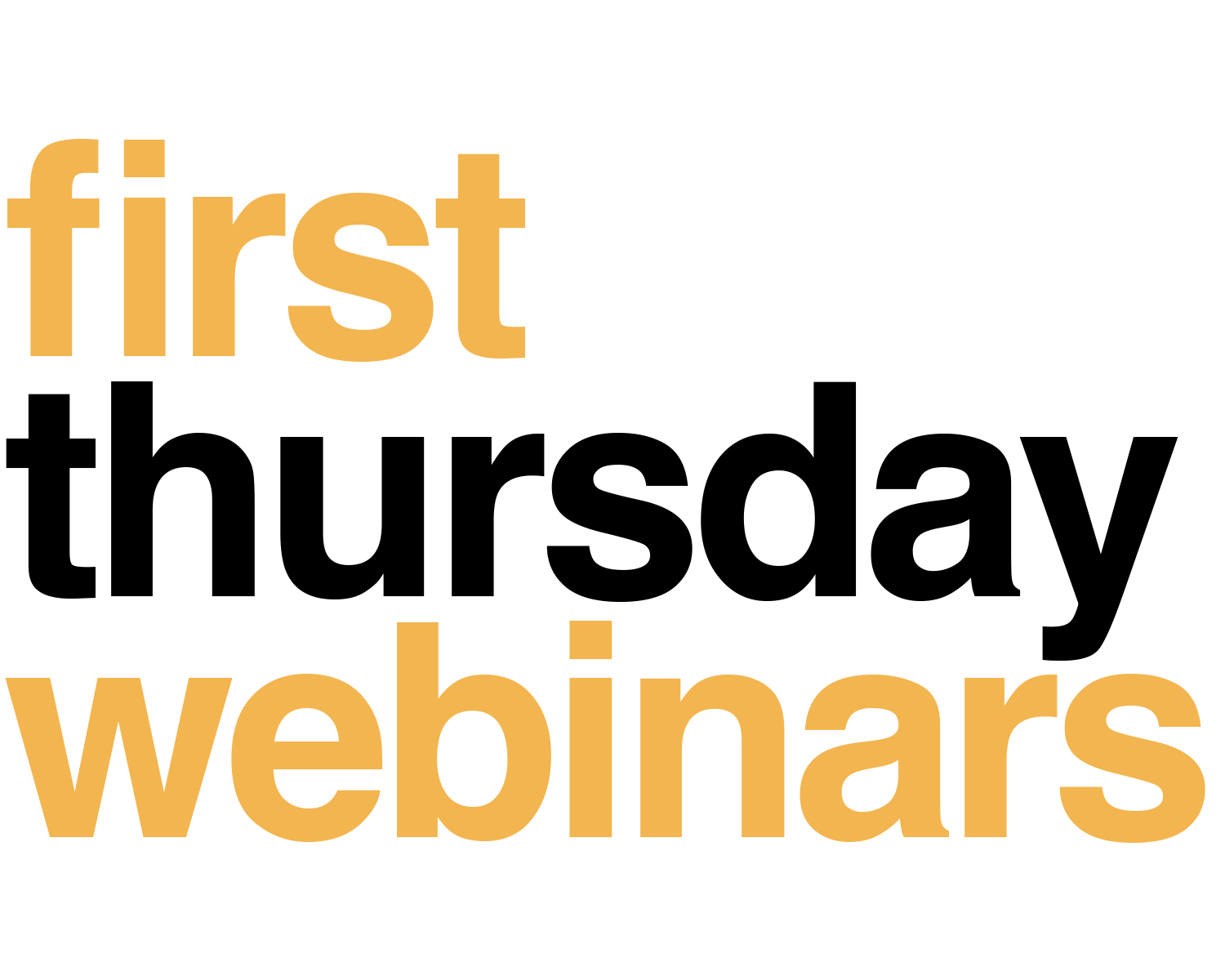 First Thursday Webinars — Leadership Pathway
