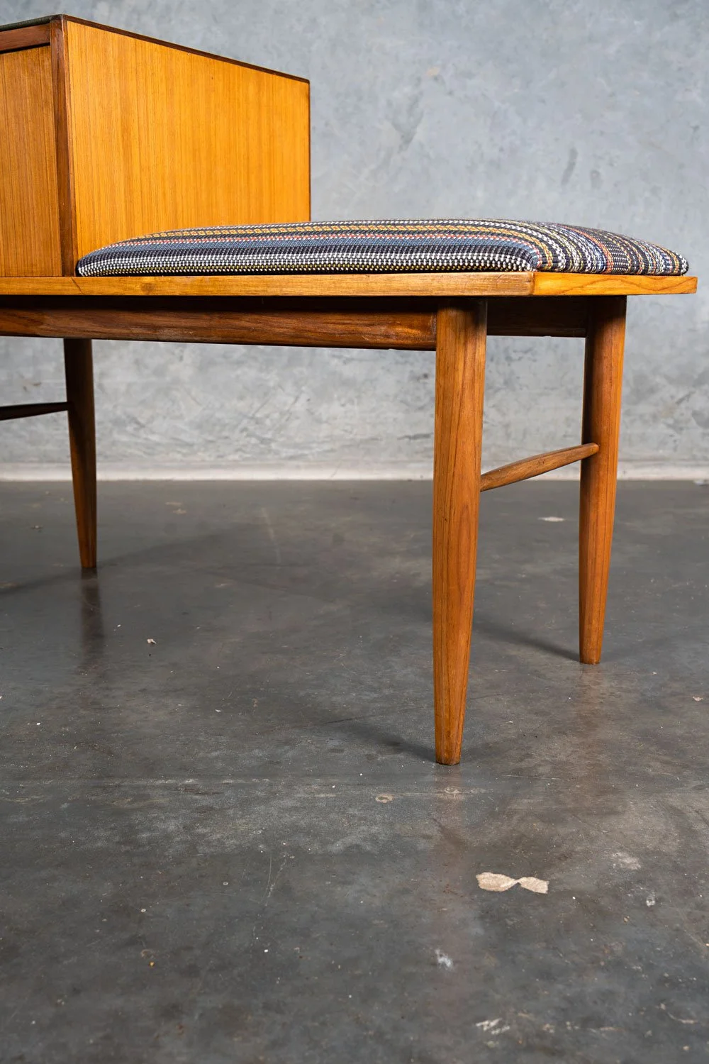 1960's Parker Style "Gossip Chair" Phone Bench