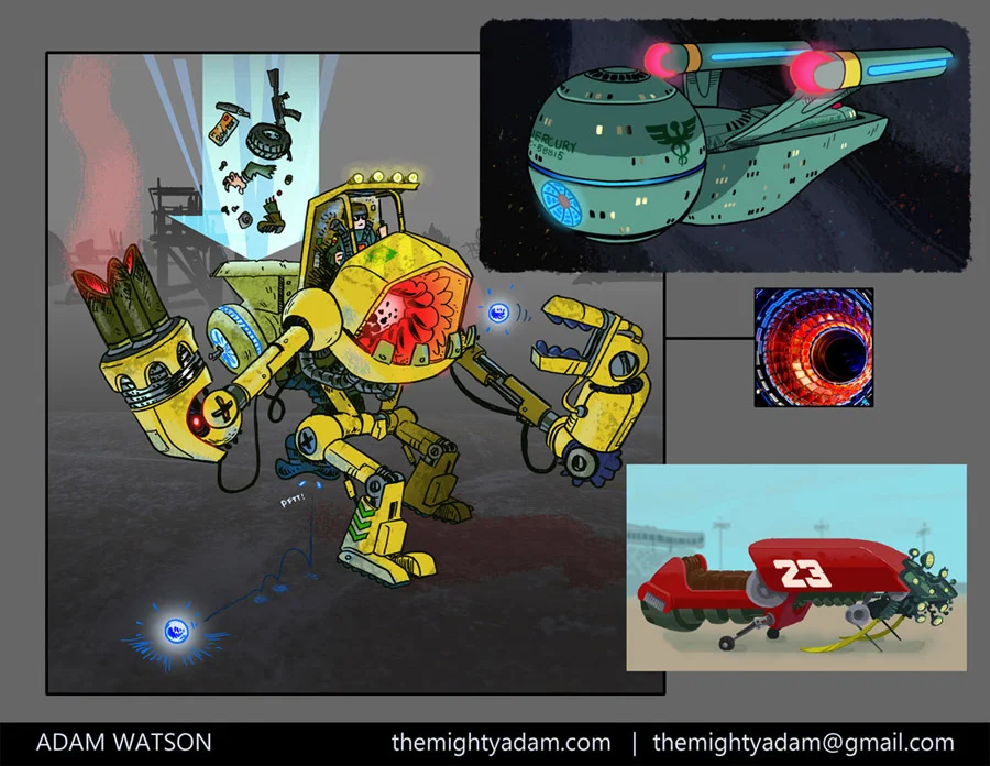 Comics and Concept — The Mighty Adam