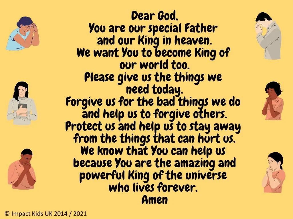 Lord's Prayer Intro page R2 April 23 — Impact Kids