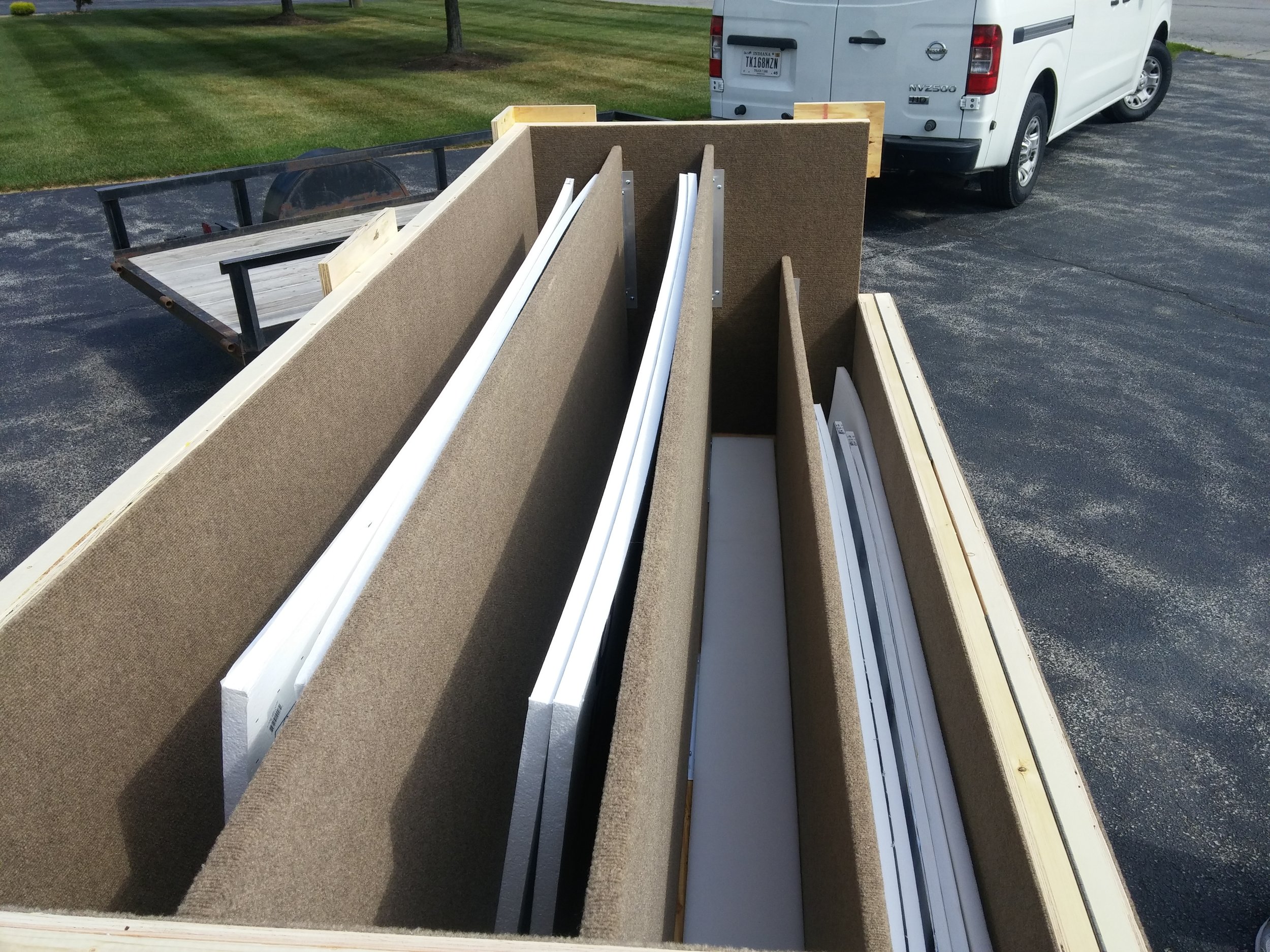 Trade Show Crates / Re-usable Crates — Wooden shipping crates | Custom ...