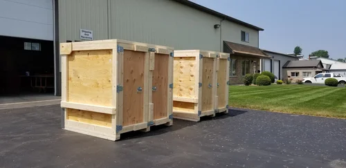Wooden shipping crates | Custom Crating at Specialty Crate Factory