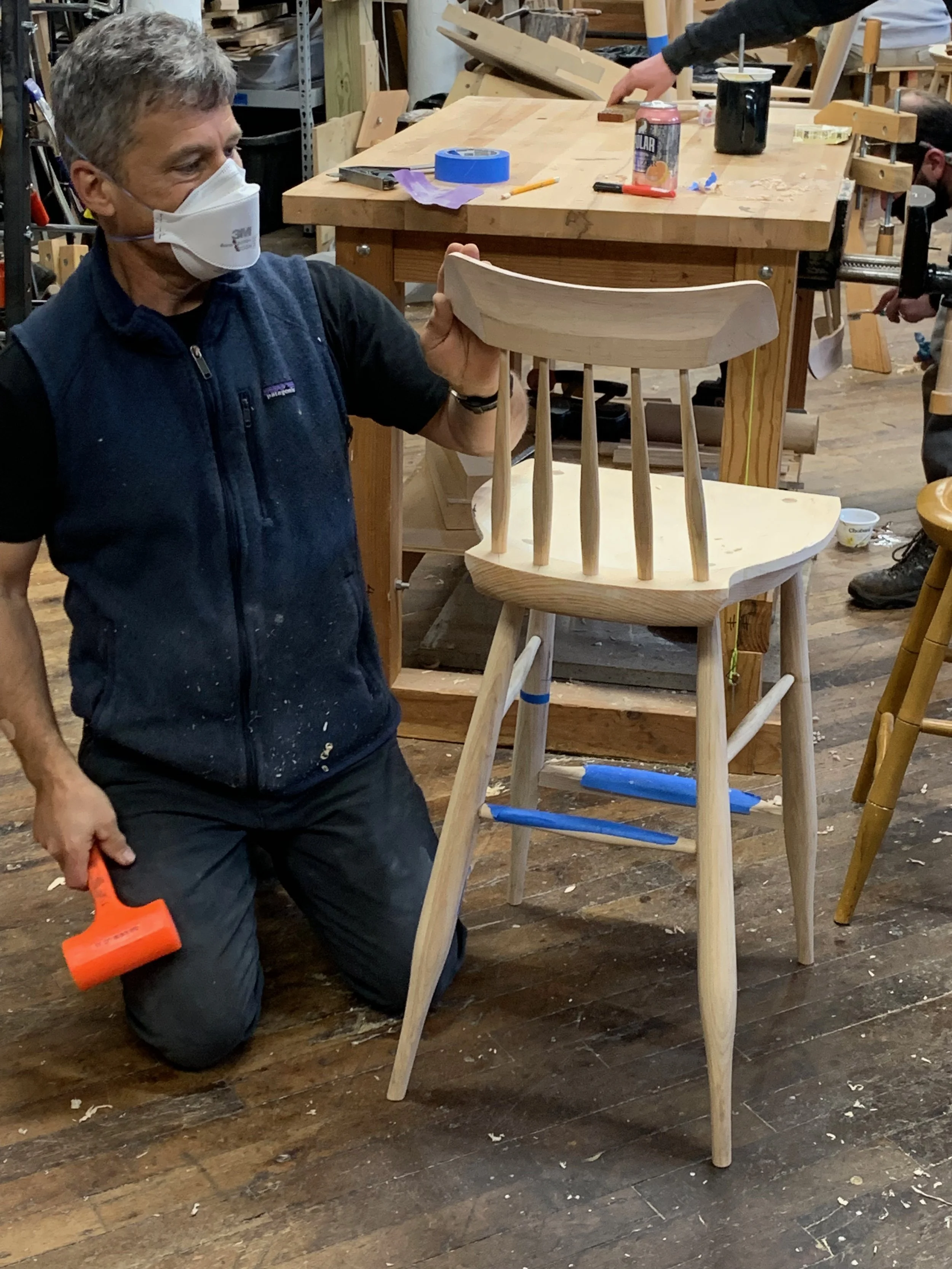 Getting Wild Around Here (with Color) — Peter Galbert Chairmaker