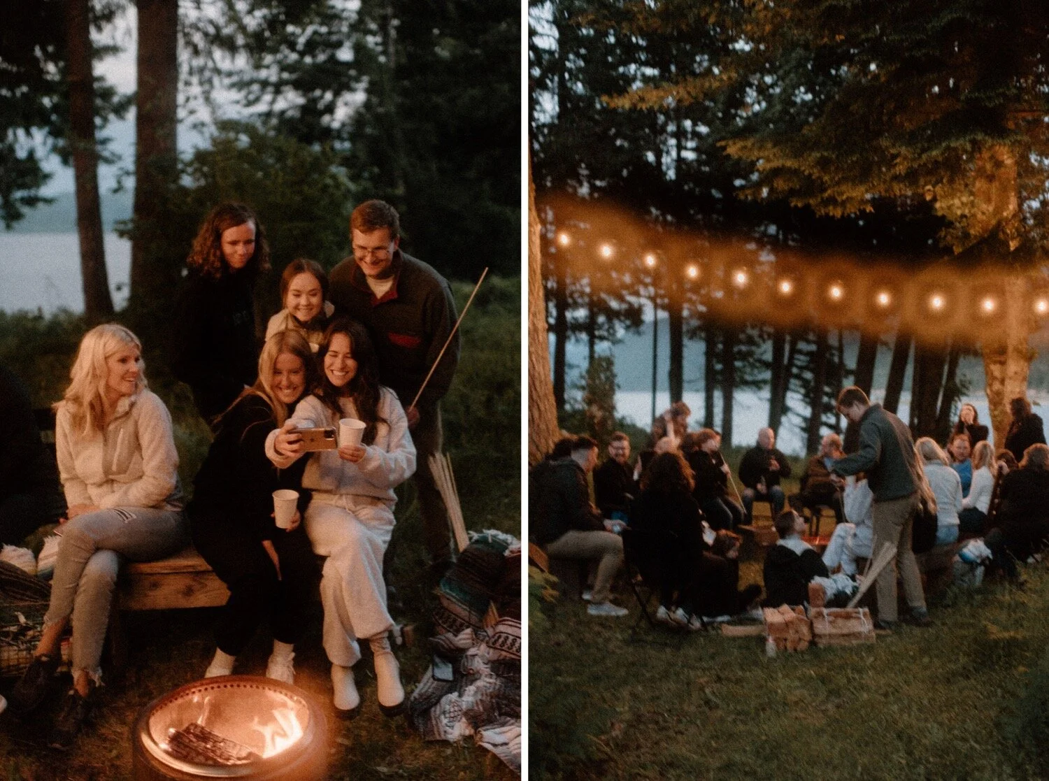 Kirané and Bryan's Washington Campground Wedding with Socially Distant ...