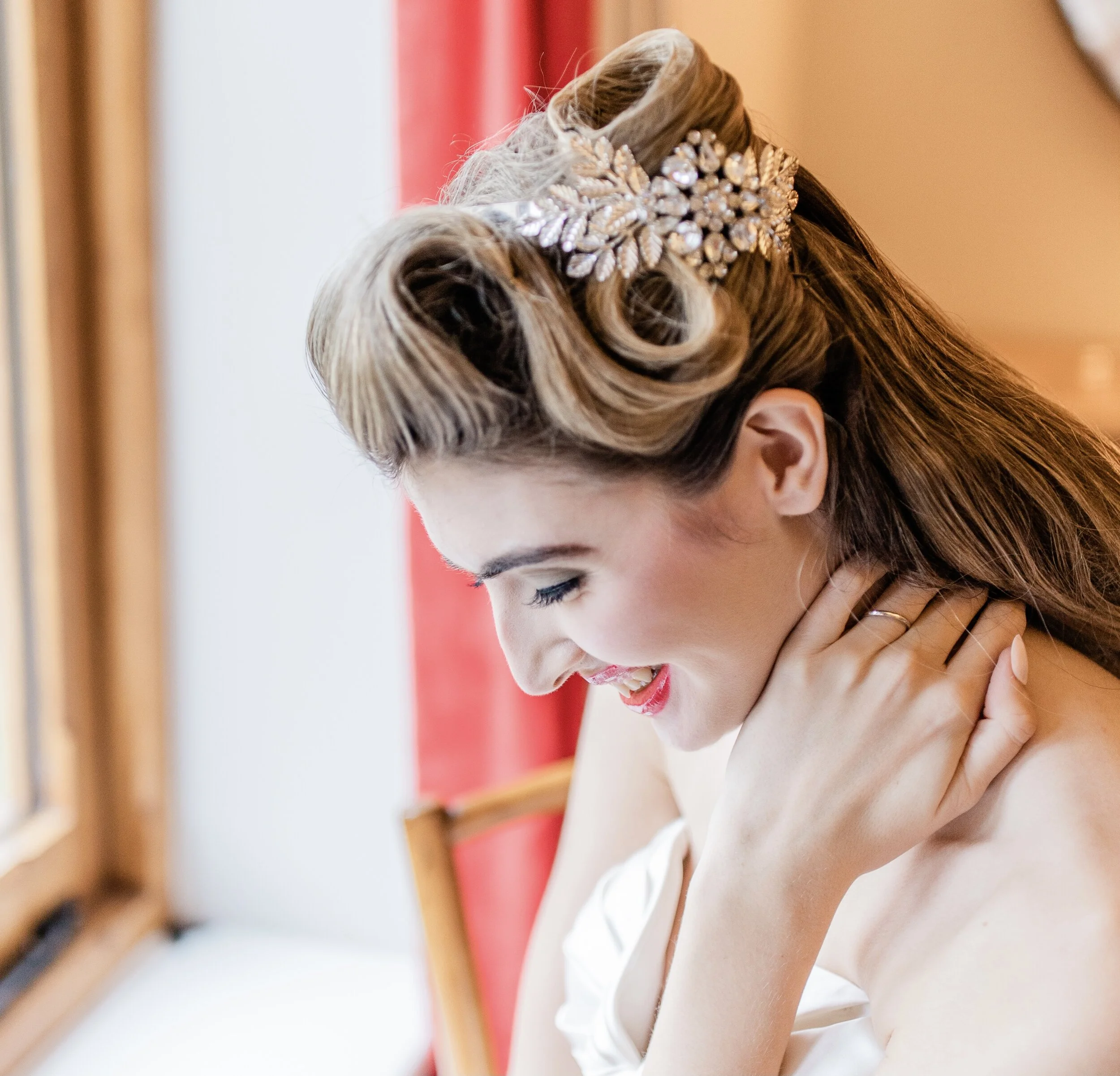 Wedding Tiara Inspiration - How To Wear A Bridal Tiara — Vintage Hair ...